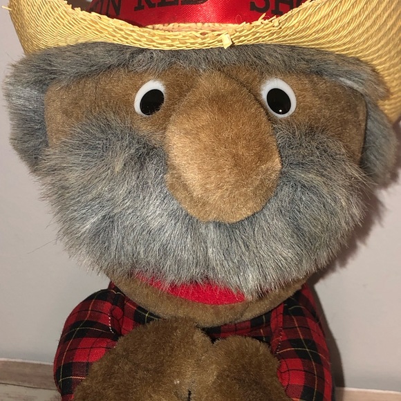 Toys | Vintage Shotgun Red Plush Stuffed Doll Straw Hat 15 Hee Haw ...